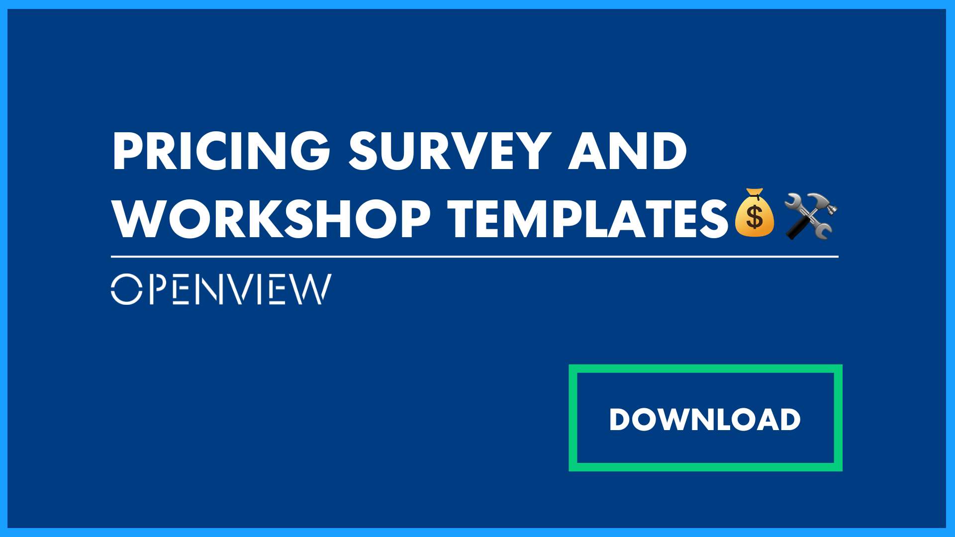 Your Pricing Project Starts Here