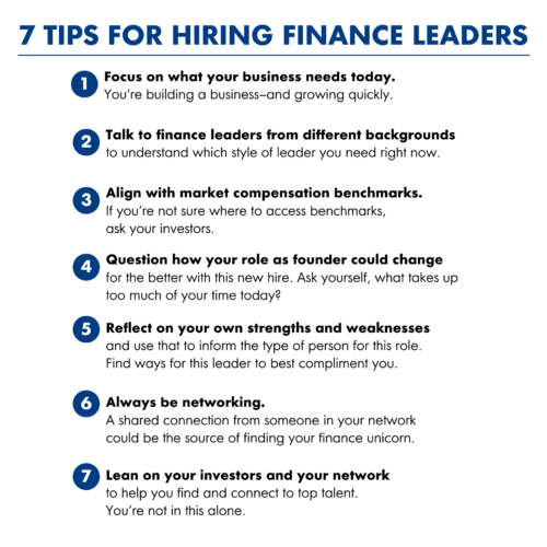4 Steps For Hiring Your First Finance Leader For Your Startup