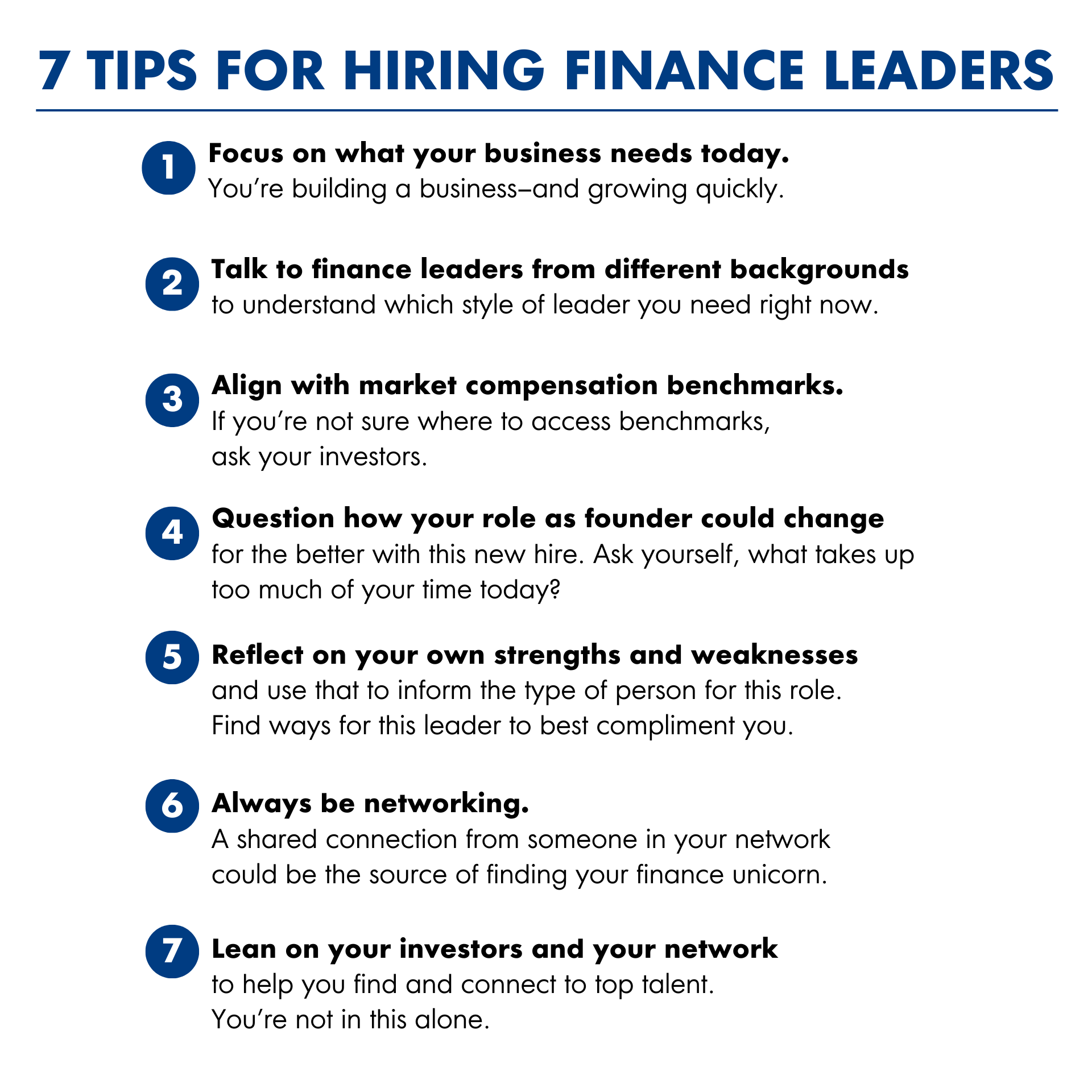 4 Steps For Hiring Your First Finance Leader For Your Startup